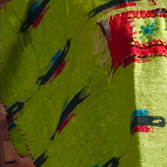 Bedding | Handmade Santa Fe Style Mexican Blanket Poncho | Poshmark